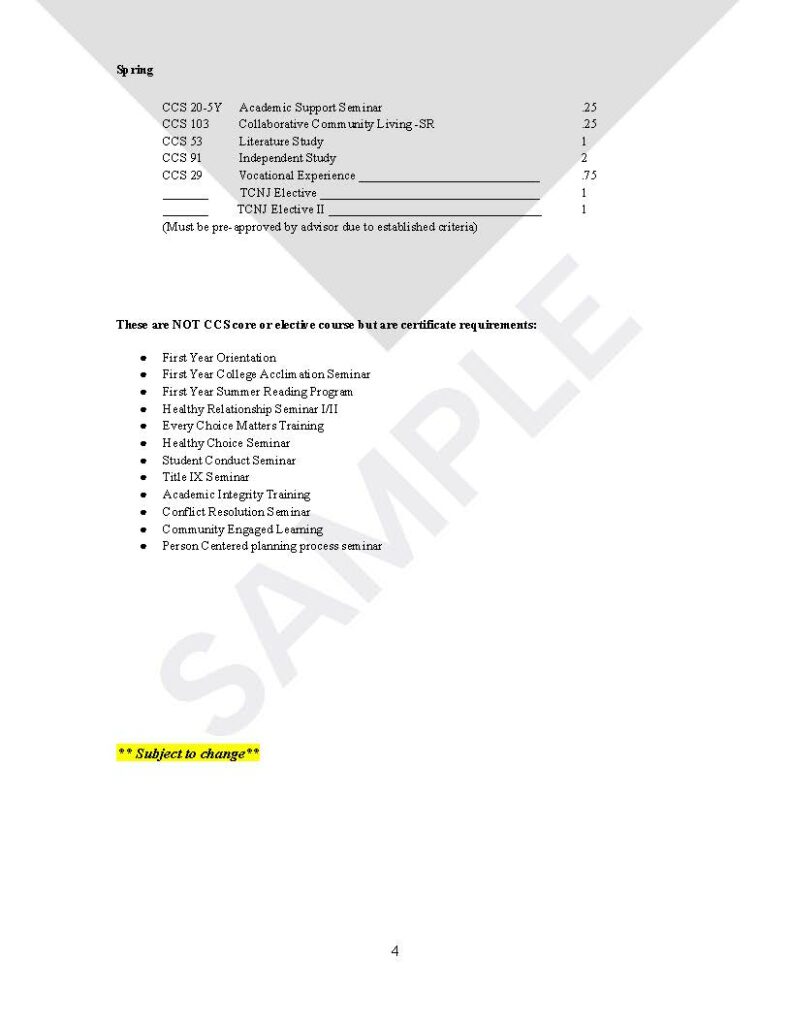 Program Planner | Career & Community Studies